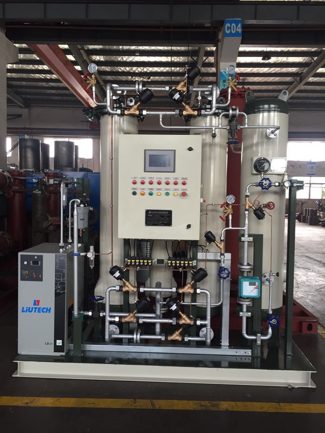 Fully Automatic Membrane Nitrogen Generator For Oil & Gas Extraction
